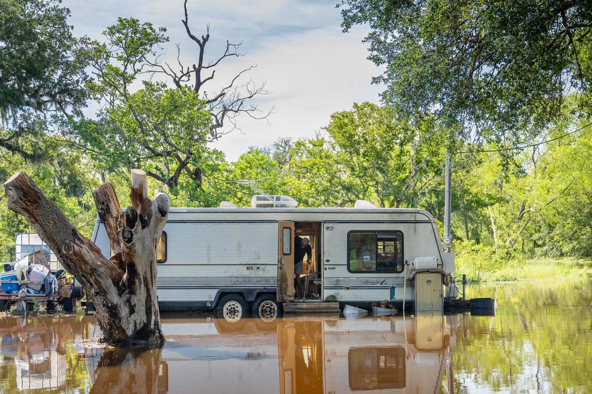 Inundaciones en Texas tras el paso del huracán Beryl | FOTOS