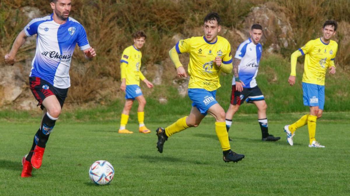 El derbi de Burgáns se fue para Baltar (1-2) - Faro de Vigo