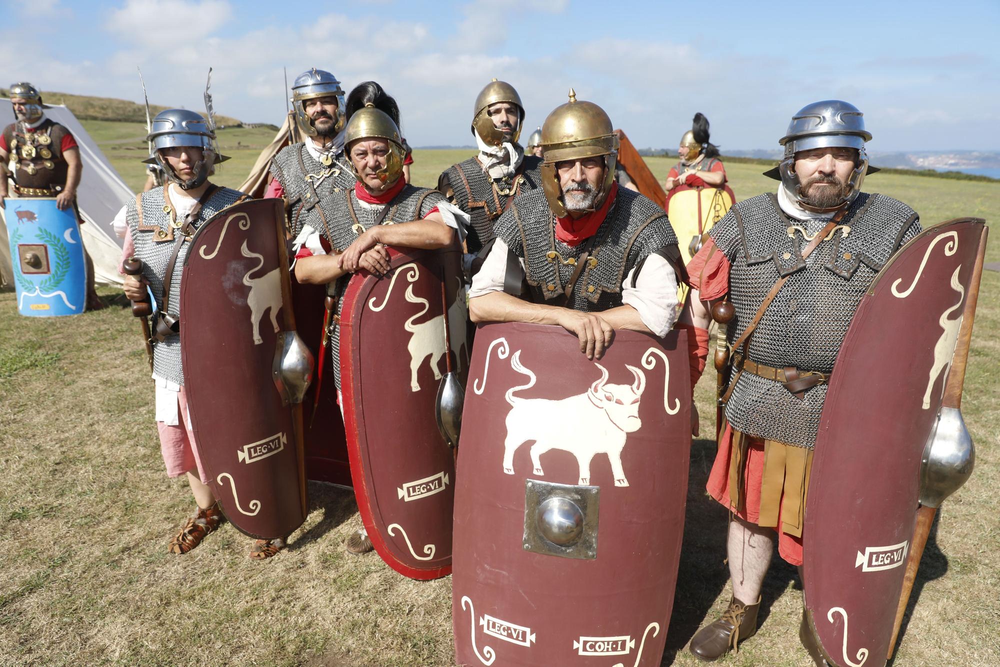 EN IMÁGENES: La legión romana vuelve a Gijón