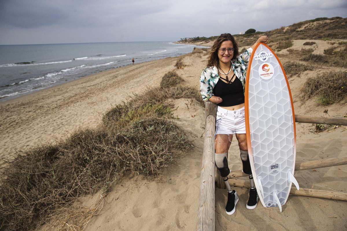 Sarah Almagro, la campeona amputada que surfeó la tragedia - La opinión ...