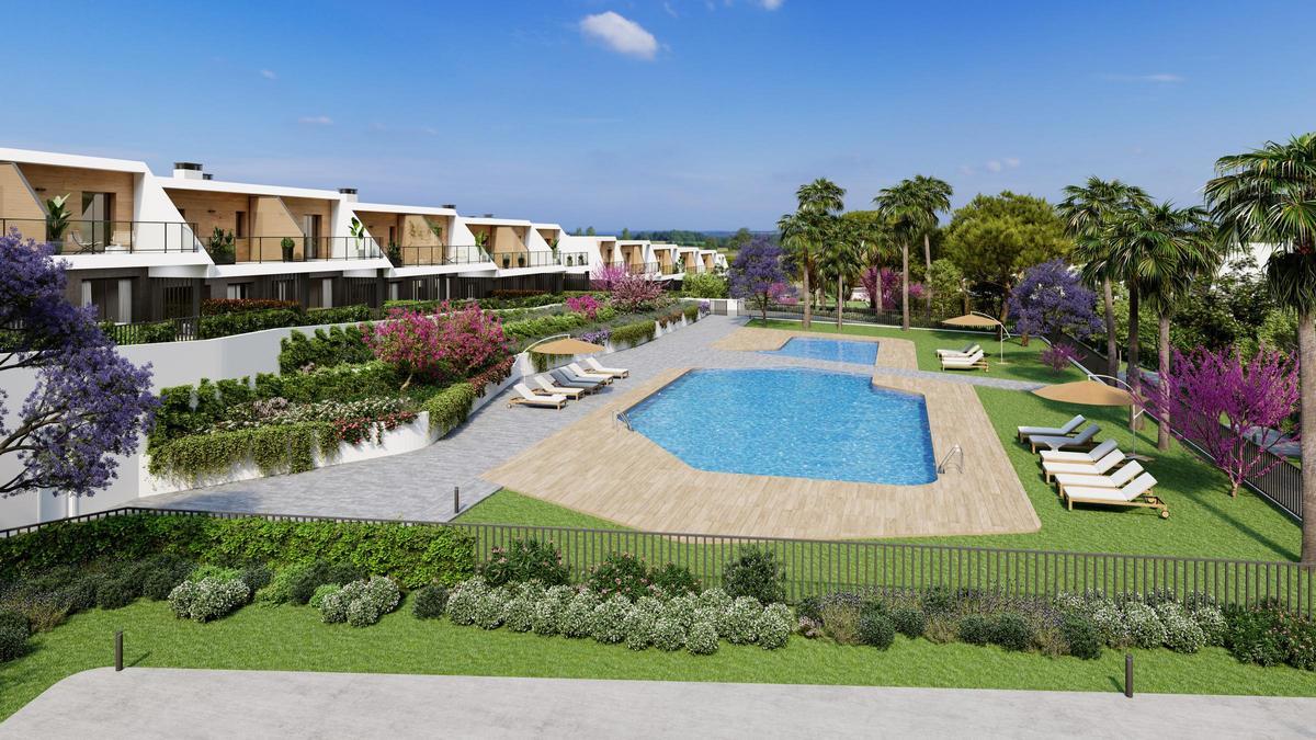 Una nueva promoción de viviendas unifamiliares en Valencia