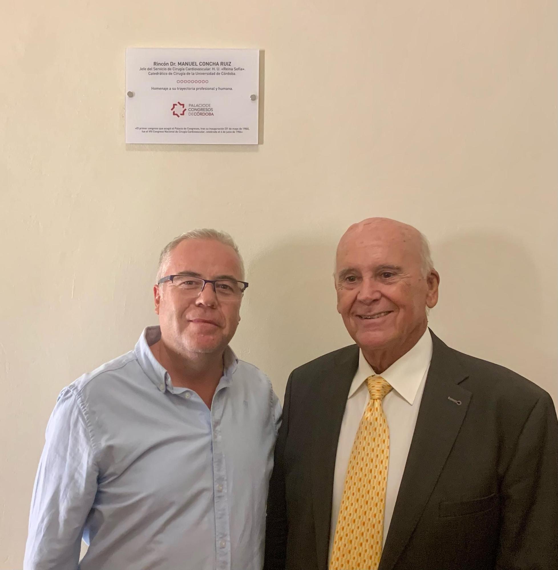 Homenaje al Dr. Manuel Concha Ruiz