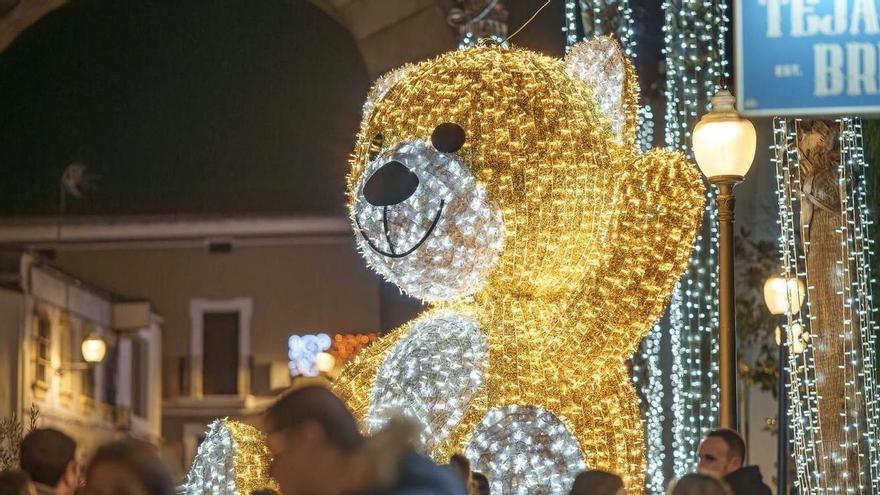 La Navidad de Mérida tiene nuevo rey: el oso más 'instagrameable'