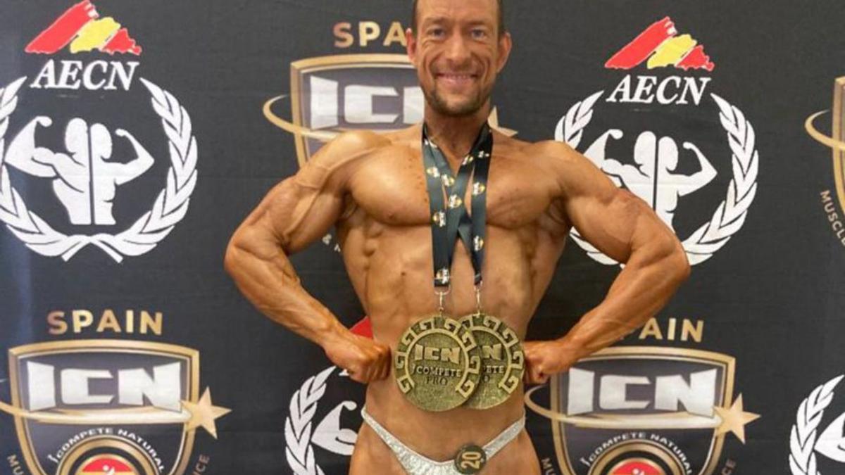 Doble victoria de Miguel Pereira en el World Challengue de culturismo ...