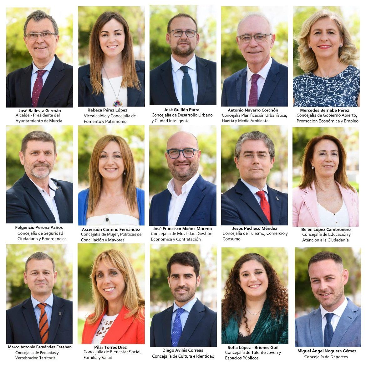 Ballesta equipo de Gobierno Murcia: La concejala Rebeca Pérez, primera ...