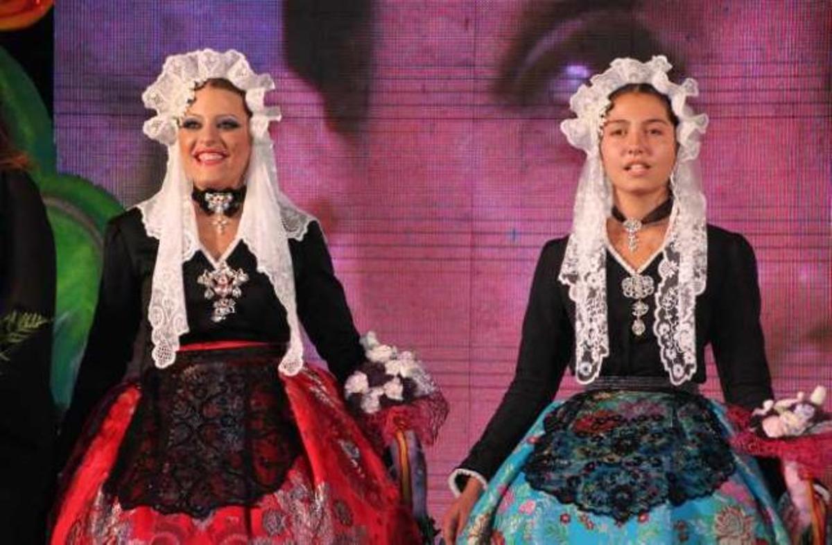 Lavinia Gómez y Andrea Fuster, Falleras Mayores