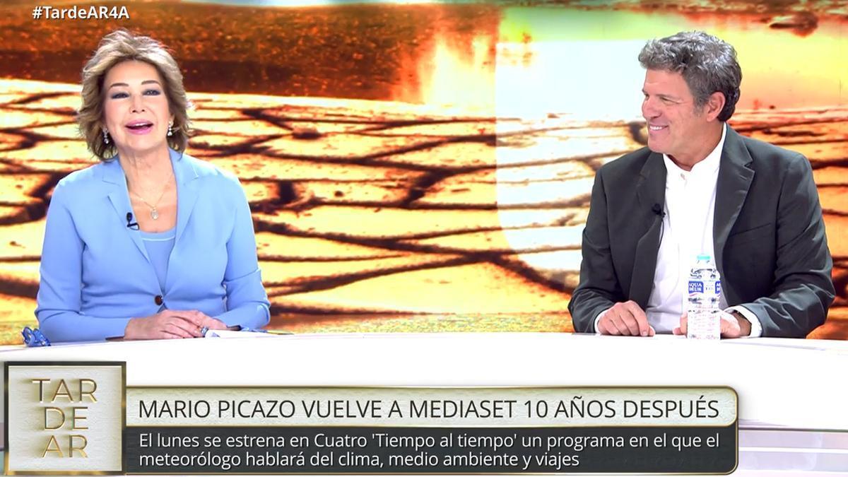 Ana Rosa se reencuentra con Mario Picazo diez años después: "Vamos a ...