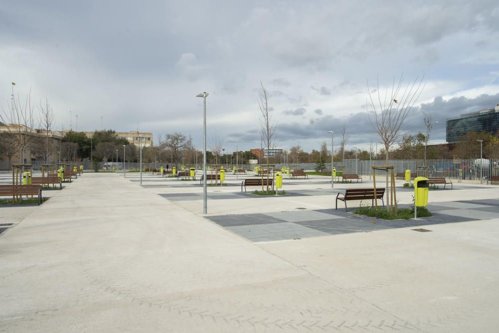 Parque Amelia Chiner, nueva ubicación del rastro de València