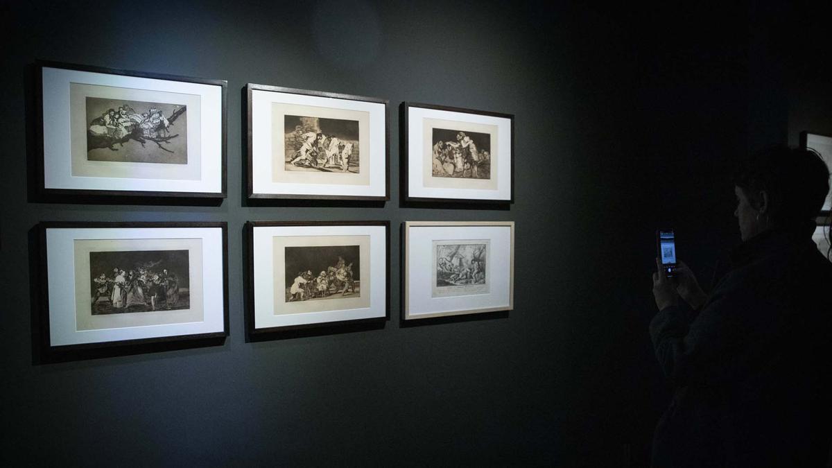 Presentación de la exposición inmersiva universo Goya en el Centre d ...