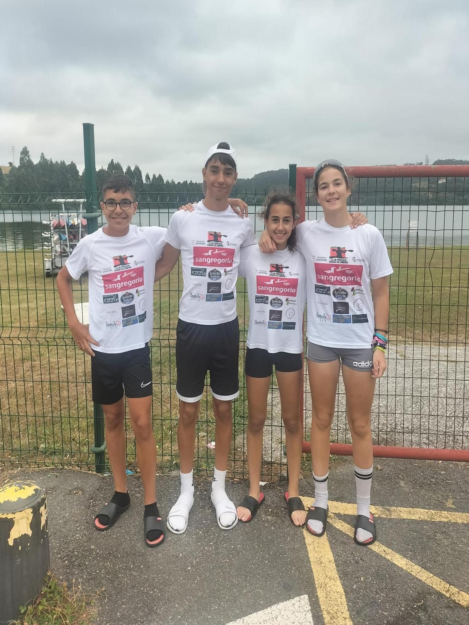 Venelin Dimitrov y Lidia Rodríguez, de Piragüismo Duero, cuartos en Infantil K-2 Mixto - La ...