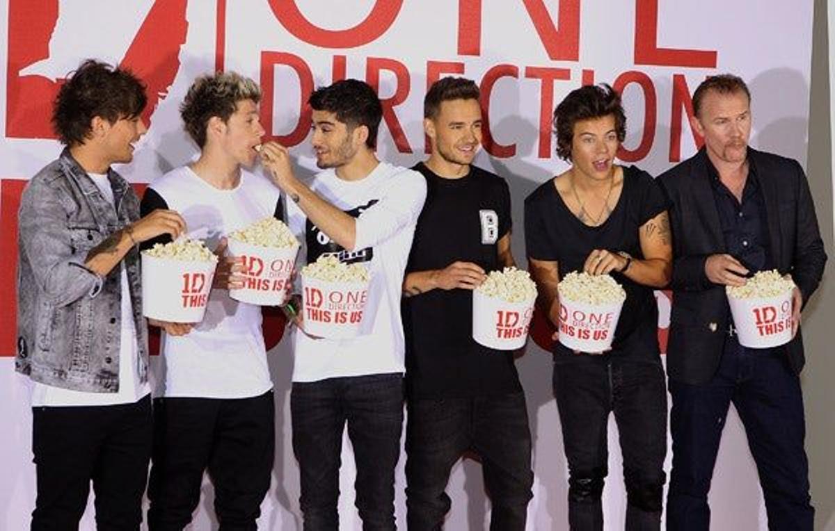Los chicos de One Direction presentan su película - Cuore