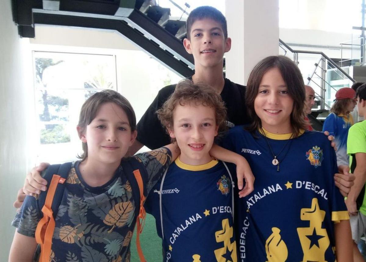 Reeixida actuació de Dan Clotet i Marc Tarragó a l’estatal d’escacs sub-14