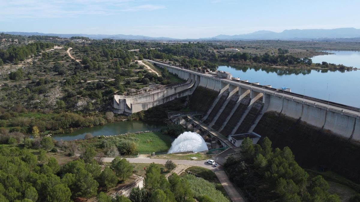 El embalse de Bellús: La presa del riu Albaida