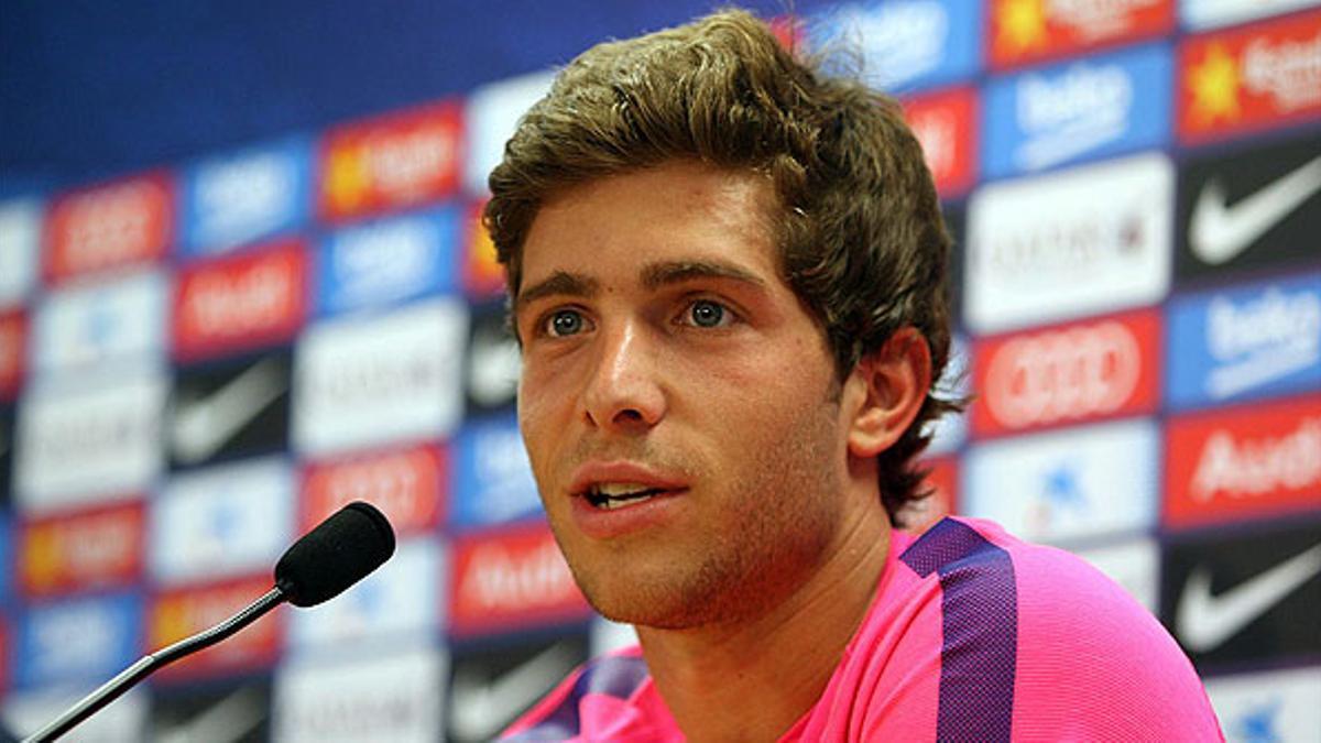 Sergi Roberto asegura que cobra como un jugador del filial
