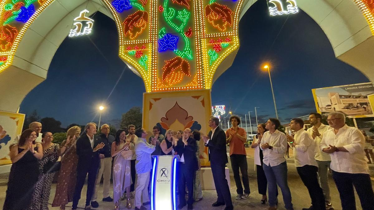 Más de 500.000 puntos de luz ya iluminan la Feria de Puente Genil