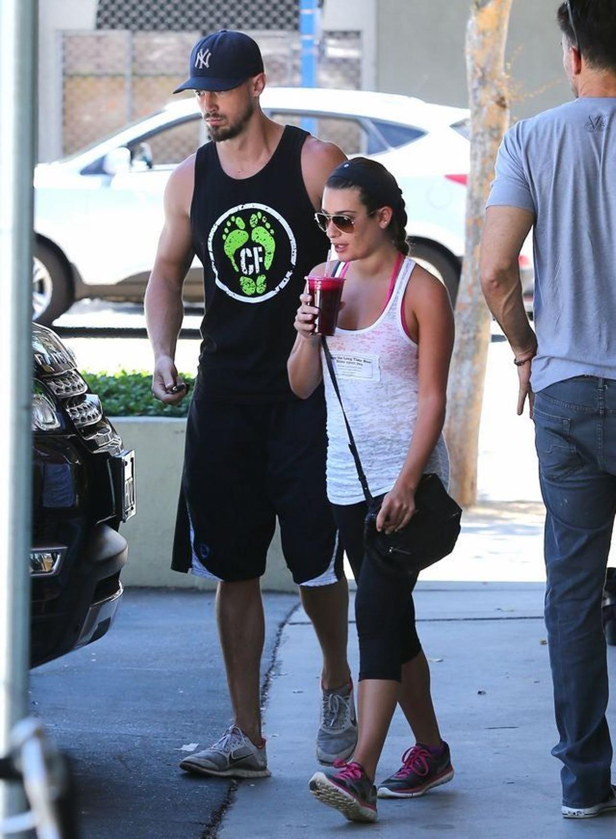 Lea Michele recupera la sonrisa junto a Matthew Paetz - Cuore