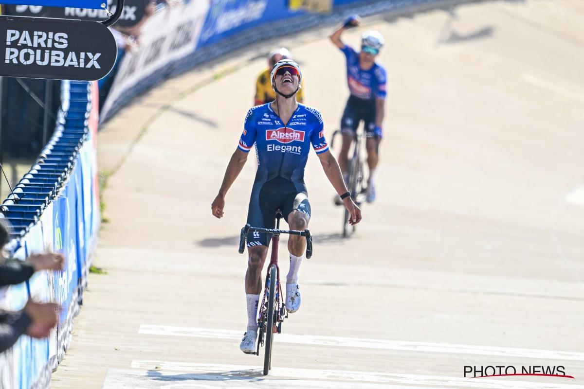 Van der Poel sobreviu amb èpica a Roubaix entre punxades i una polèmica ...