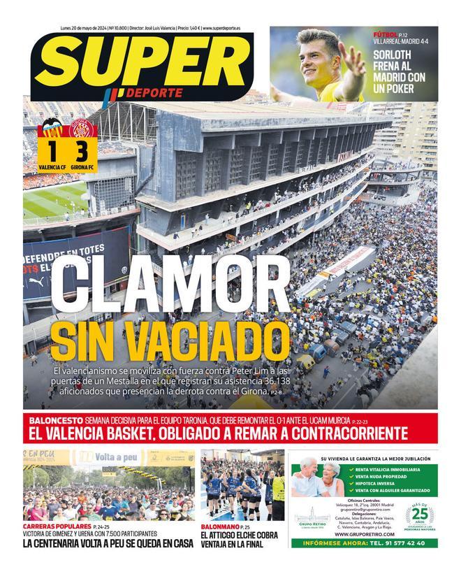 Fotos | Las portadas de los diarios deportivos de hoy, 20 de mayo de 2024