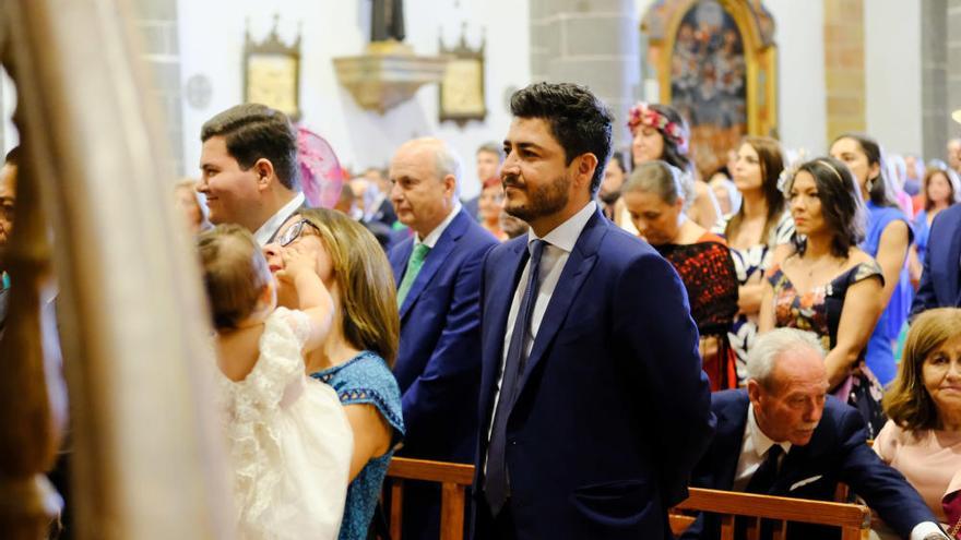 Davinia Domínguez y Moisés Trujillo se dan el sí quiero en Teror