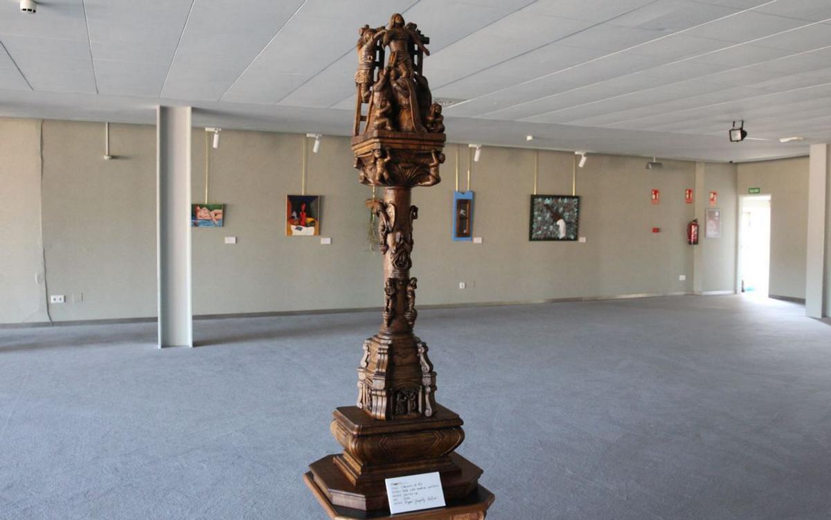 EL ARTE DE O MORRAZO: Exposición en el auditorio de Cangas