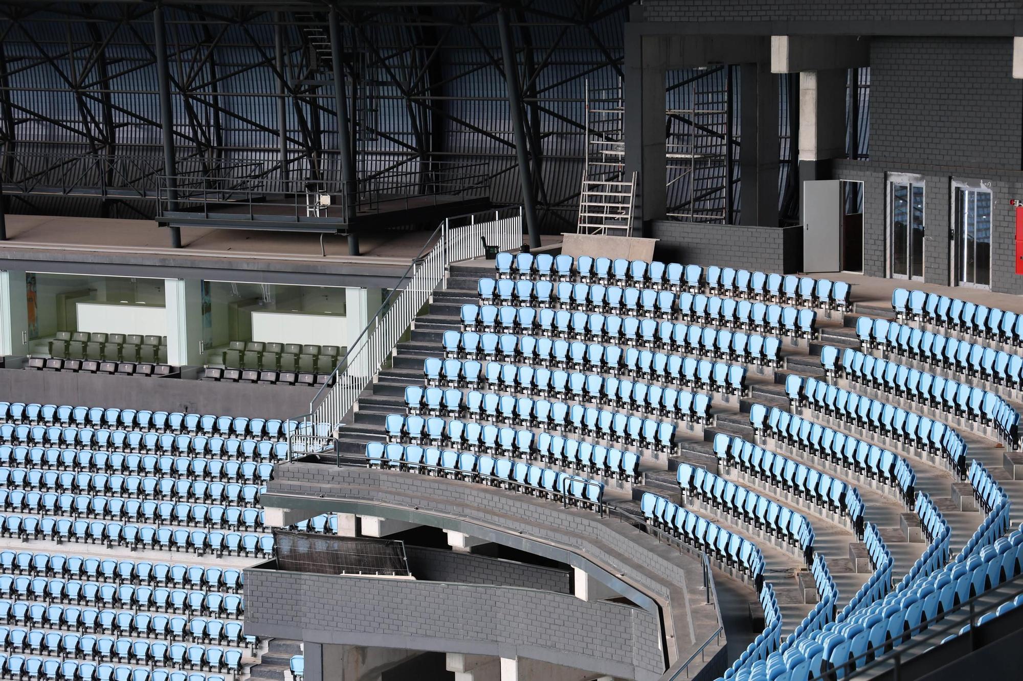 Así están los interiores y exteriores de la nueva grada de Marcador