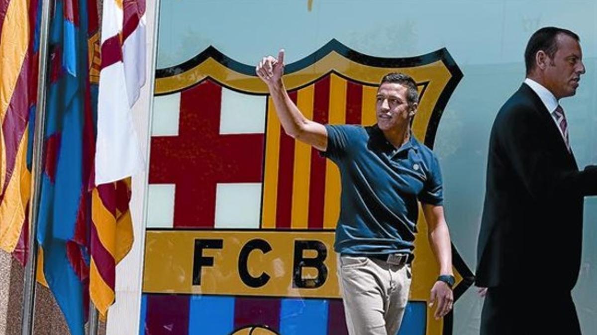 Alexis: «Vengo a aprender de los mejores»