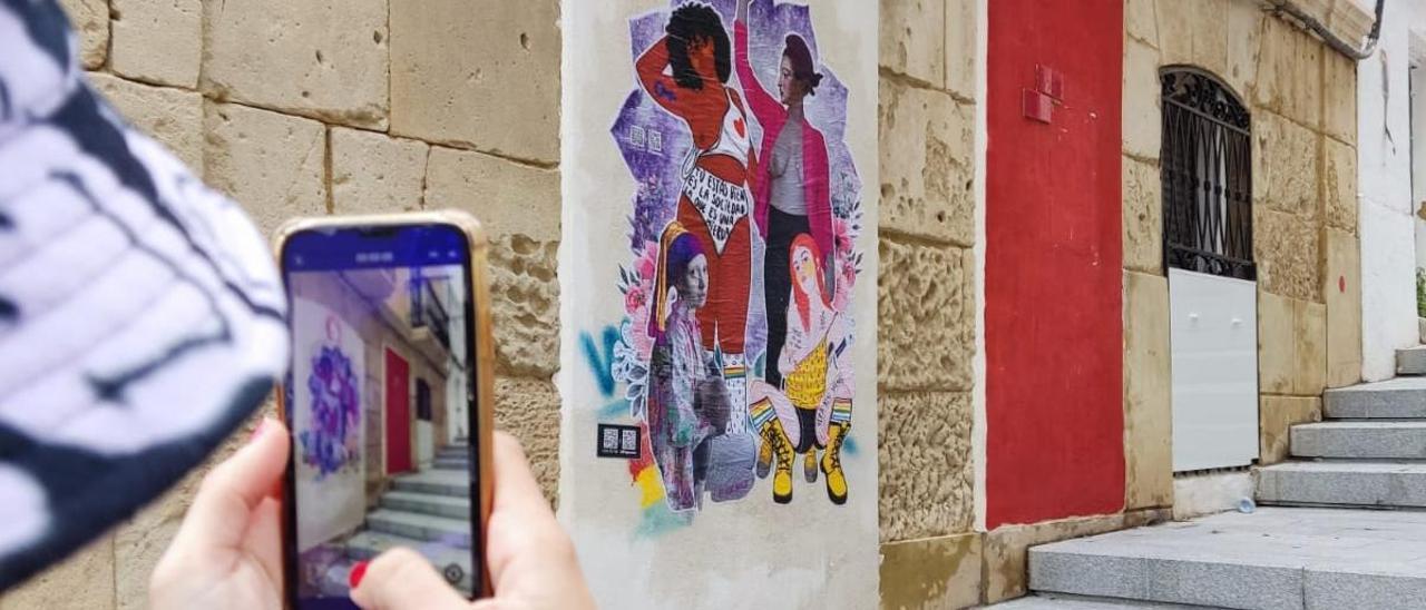 Arte urbano en Alicante que reivindica a la mujer