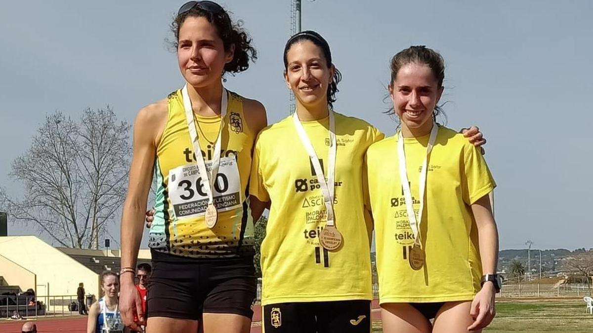 Productivo balance del CA Safor Teika en pista, cross y duatlón
