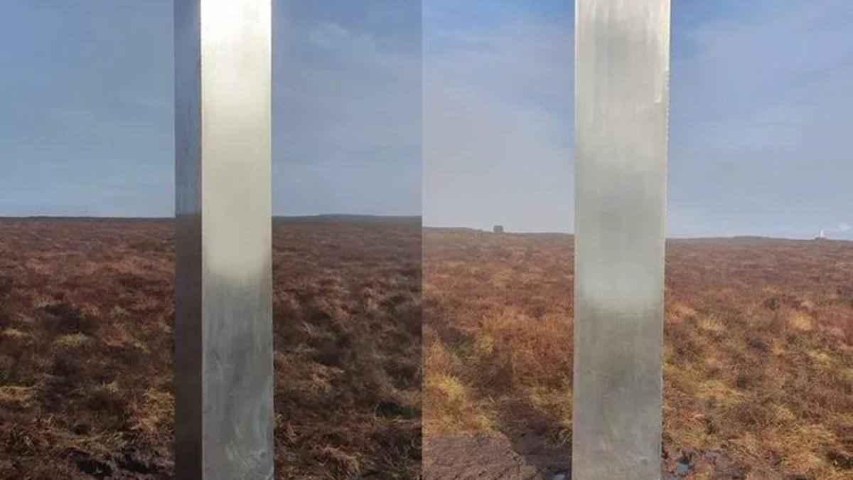 Vuelve el misterio de los monolitos: aparece otro en Reino Unido