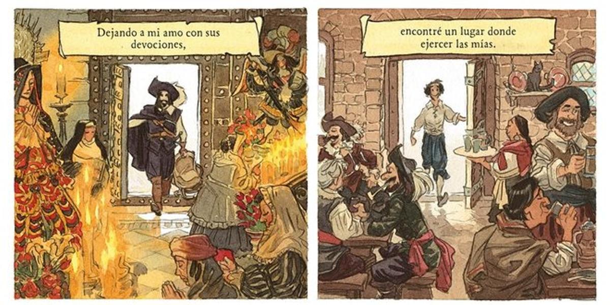 El Buscón de Quevedo llega por fin a las Indias gracias al cómic