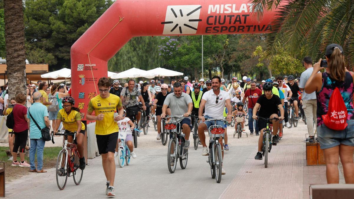 VAIVÉN | Bielsa se suma al "pelotón" del Día de la Bicicleta