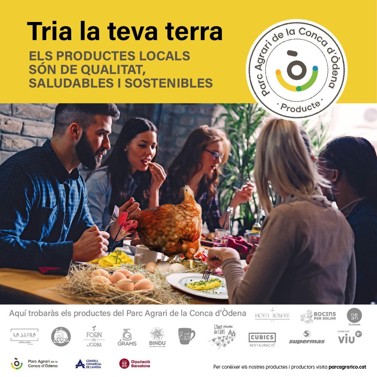 El parc agrari de la Conca d'Òdena promou l'ús del producte de ...