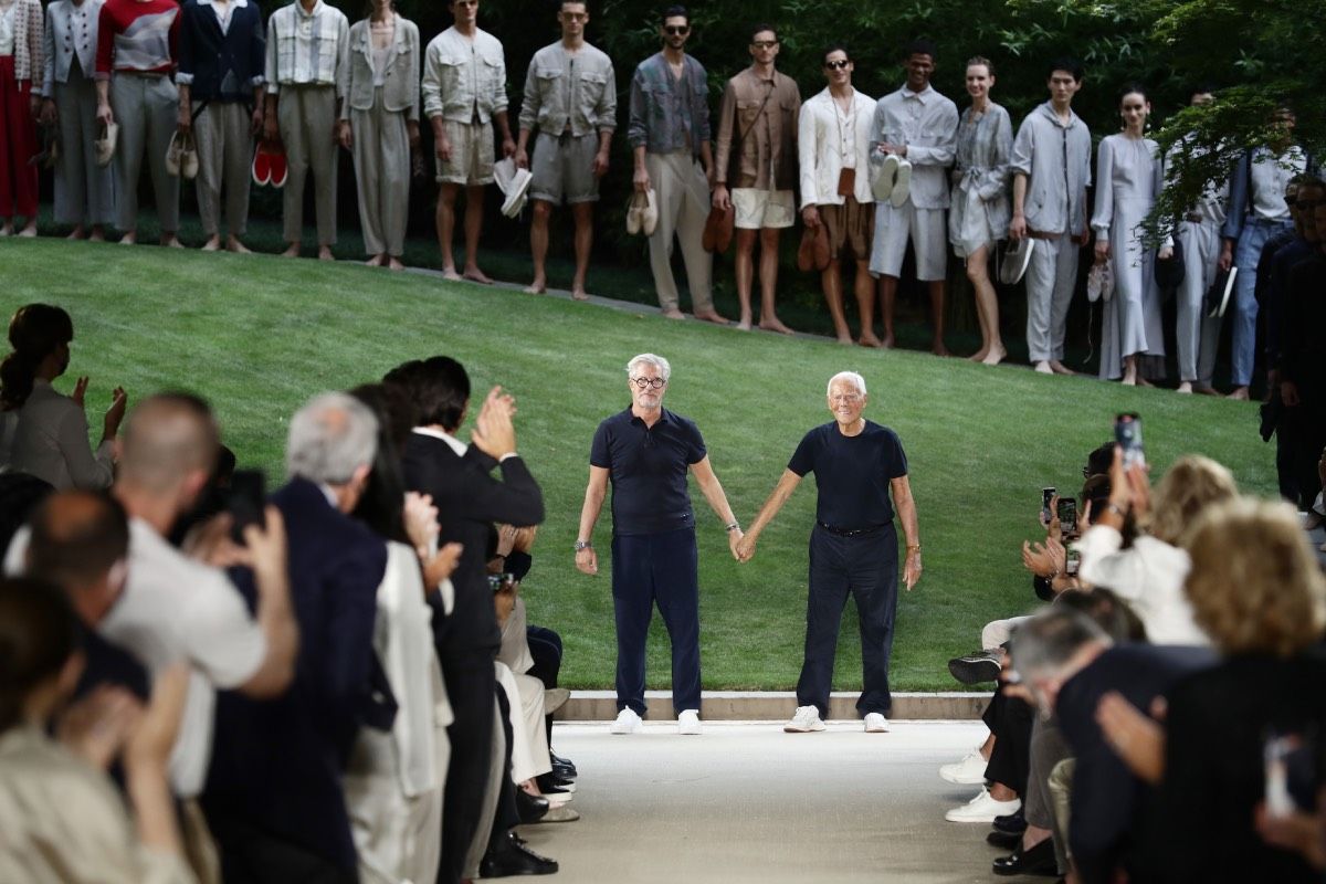 GIORGIO ARMANI PAREJA | Leo Dell’Orco, el apoyo incondicional en el ...