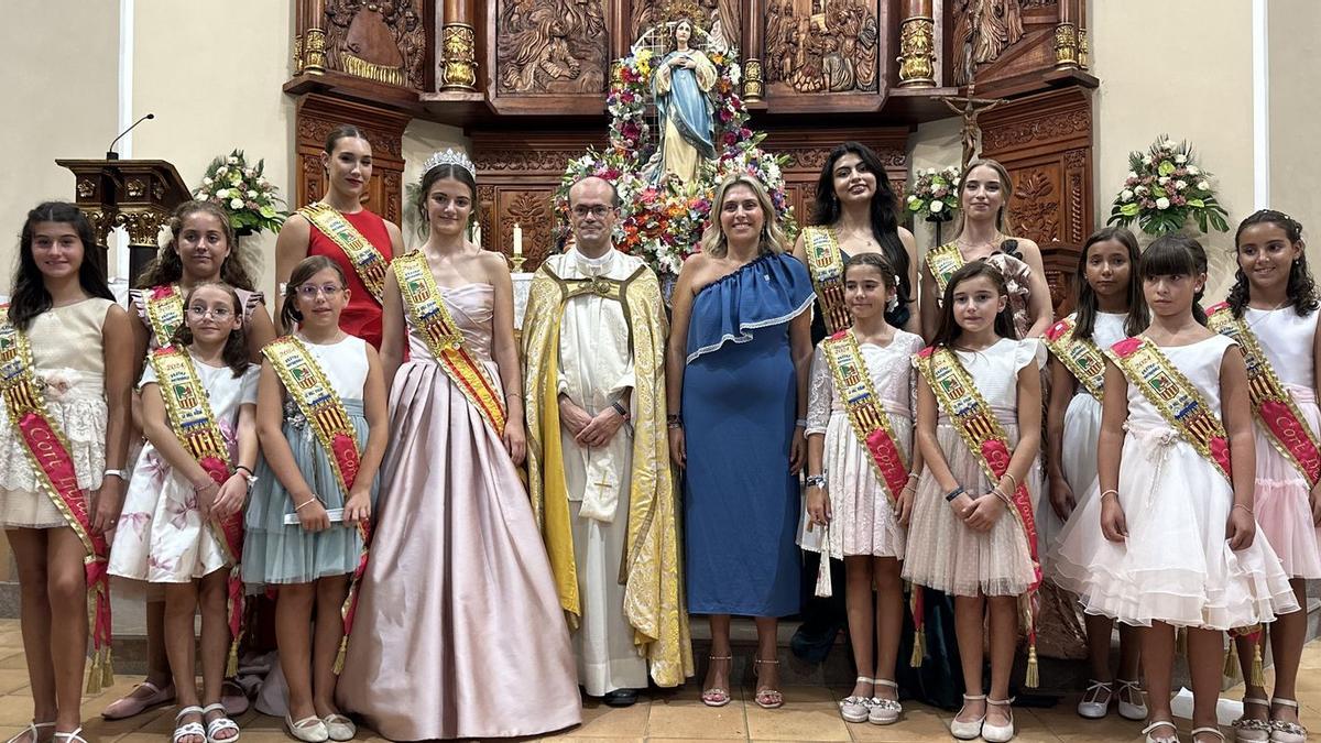 VALL D'ALBA FIESTAS I Los vecinos de Vall d’Alba rinden tributo a la Inmaculada Concepción