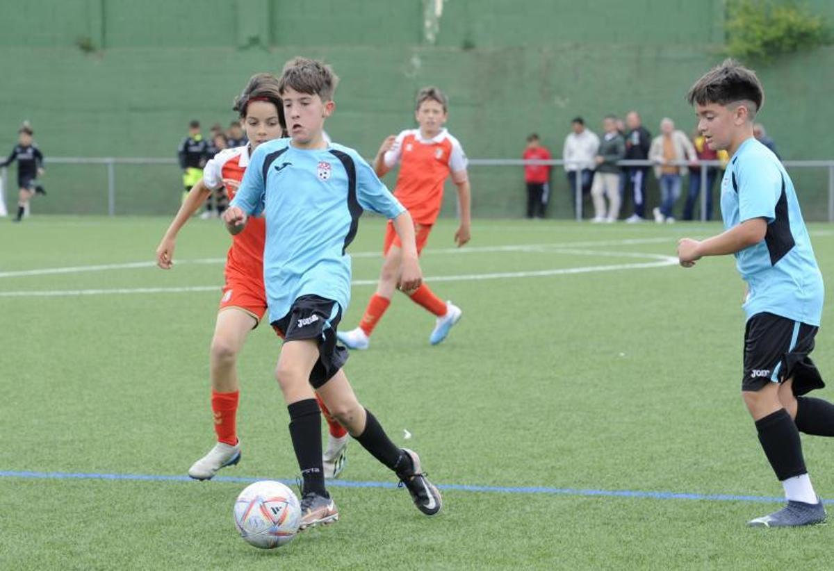 El Galo se viste de celeste