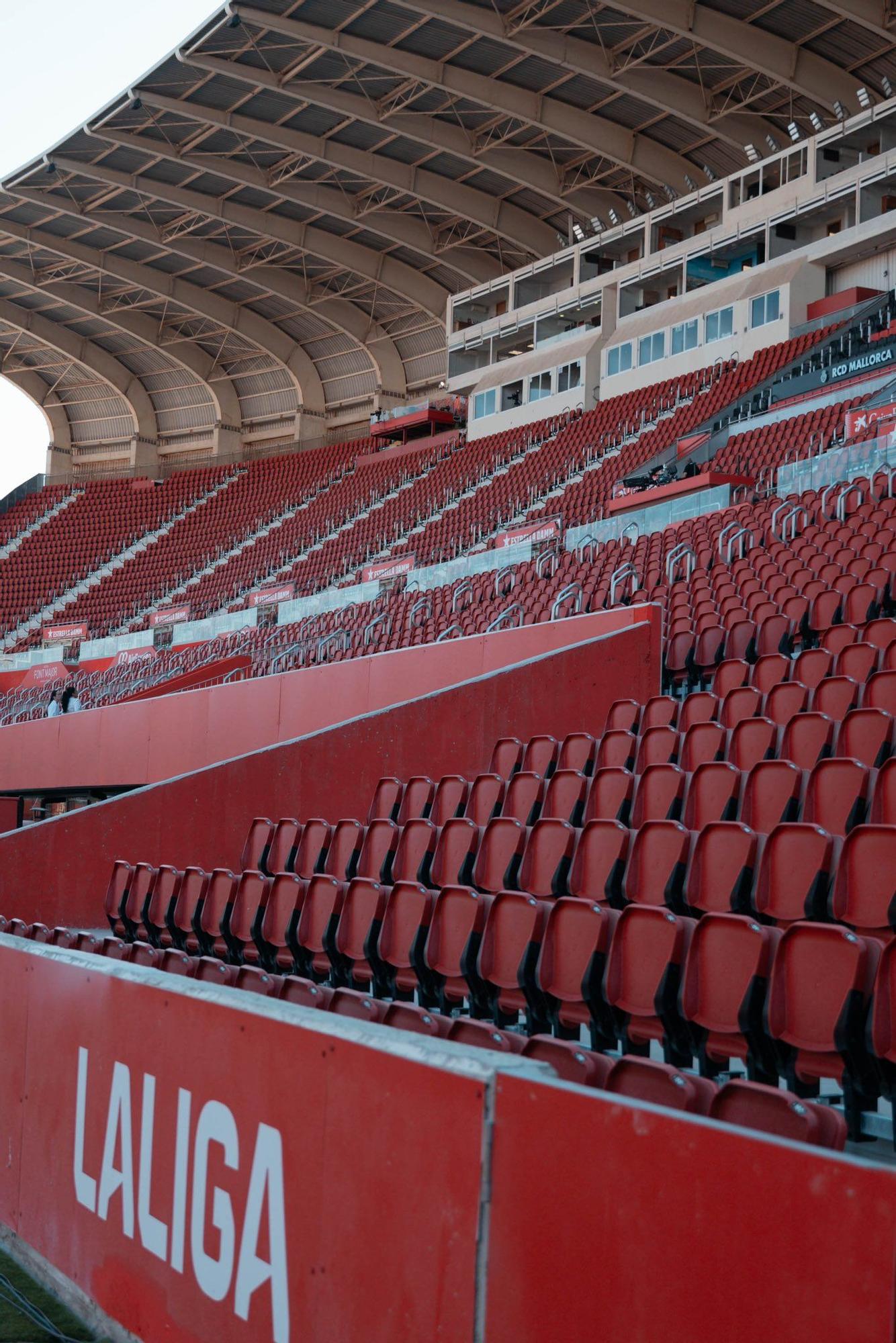 Las mejores fotos del estadio de Son Moix tras la reforma, el renovado ...