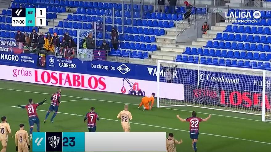 El 2-1 del SD Eibar en el SD Huesca 2-1 SD Eibar de la jornada 18 de ...