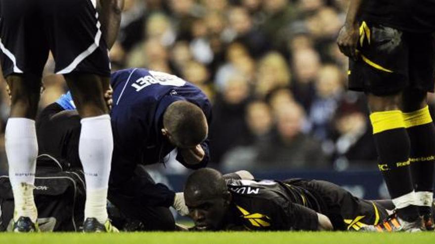 Fabrice Muamba permaneció 78 minutos "muerto"