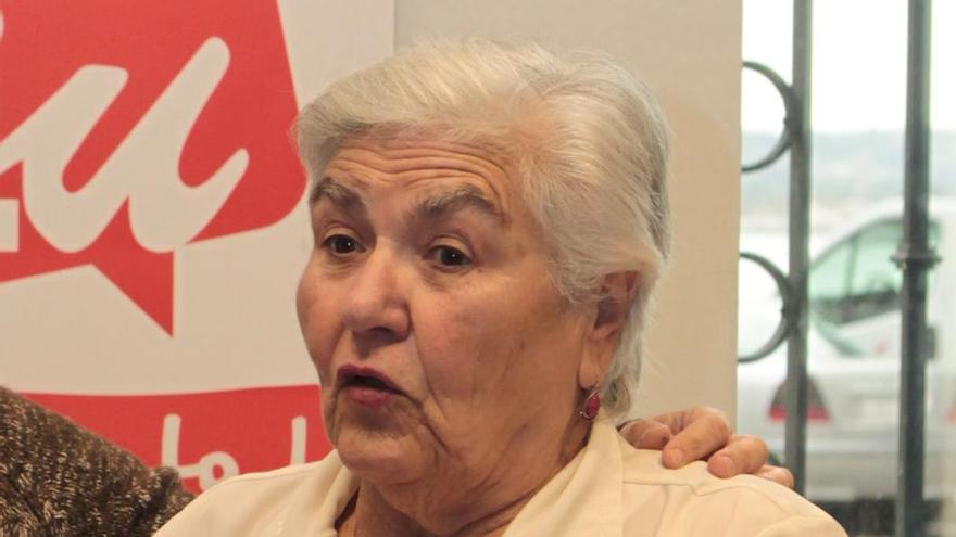 Fallece a los 84 años Carmen Álvarez, exconcejala de IU en Gijón