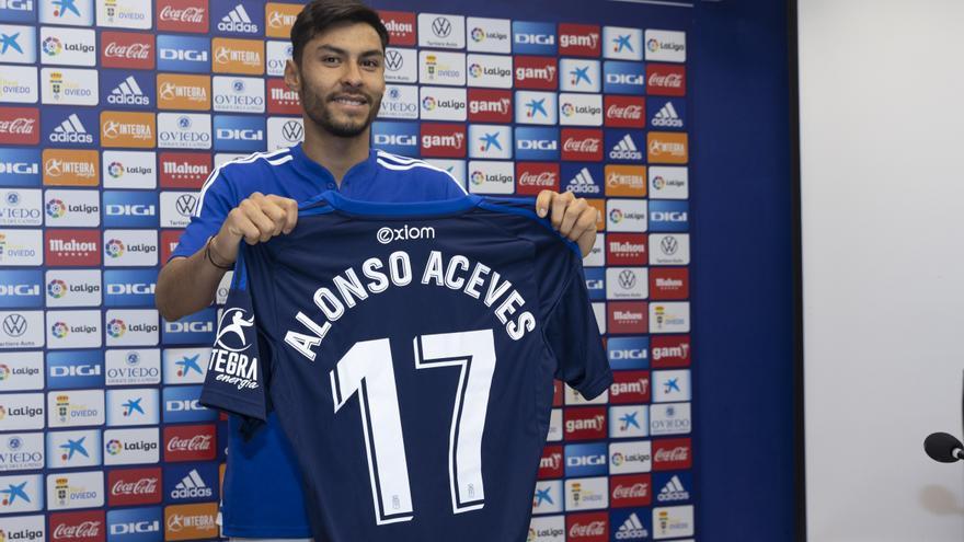 Aceves, en su presentación con el Oviedo: "Mi fichaje habla del ...