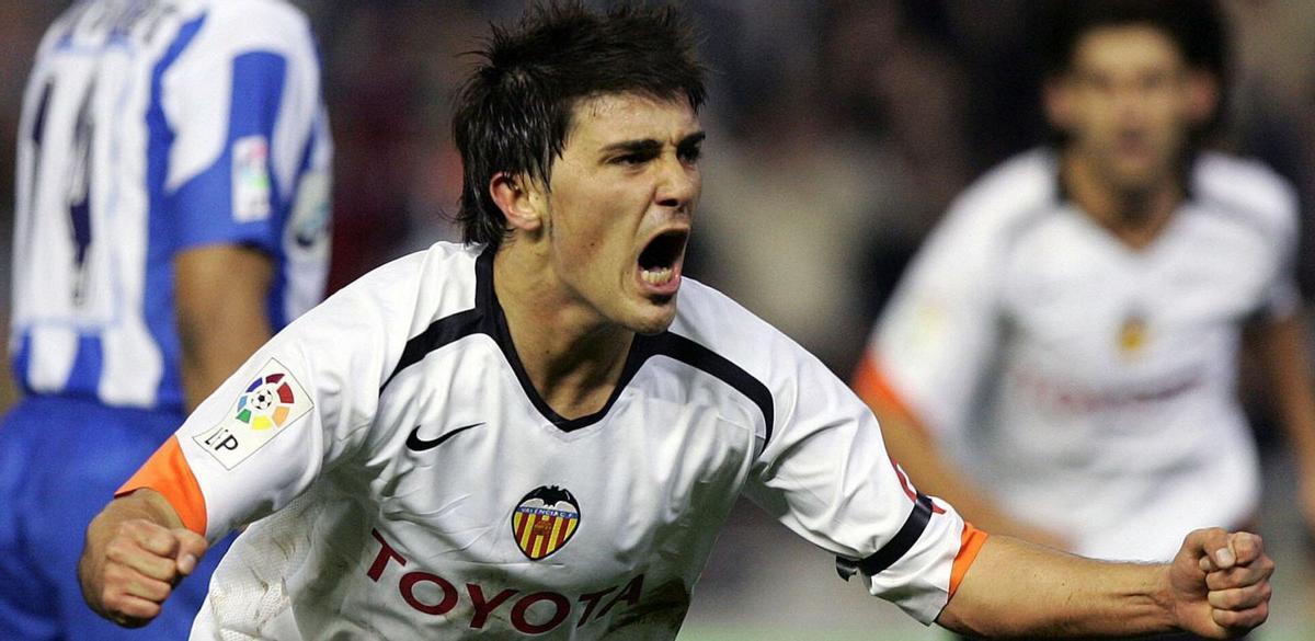 DAVID VILLA VALENCIA CF MESTALLA | Honor al gran goleador del siglo XXI