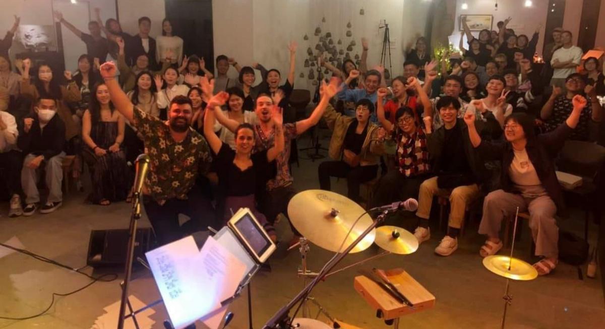 Música con acordes de Tomiño en Taiwán