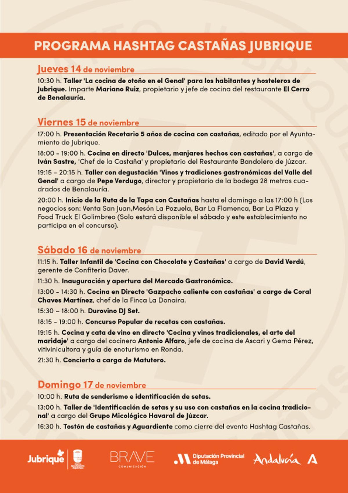QUÉ HACER EN MÁLAGA I Jubrique celebra Hashtag Castañas para homenajear ...