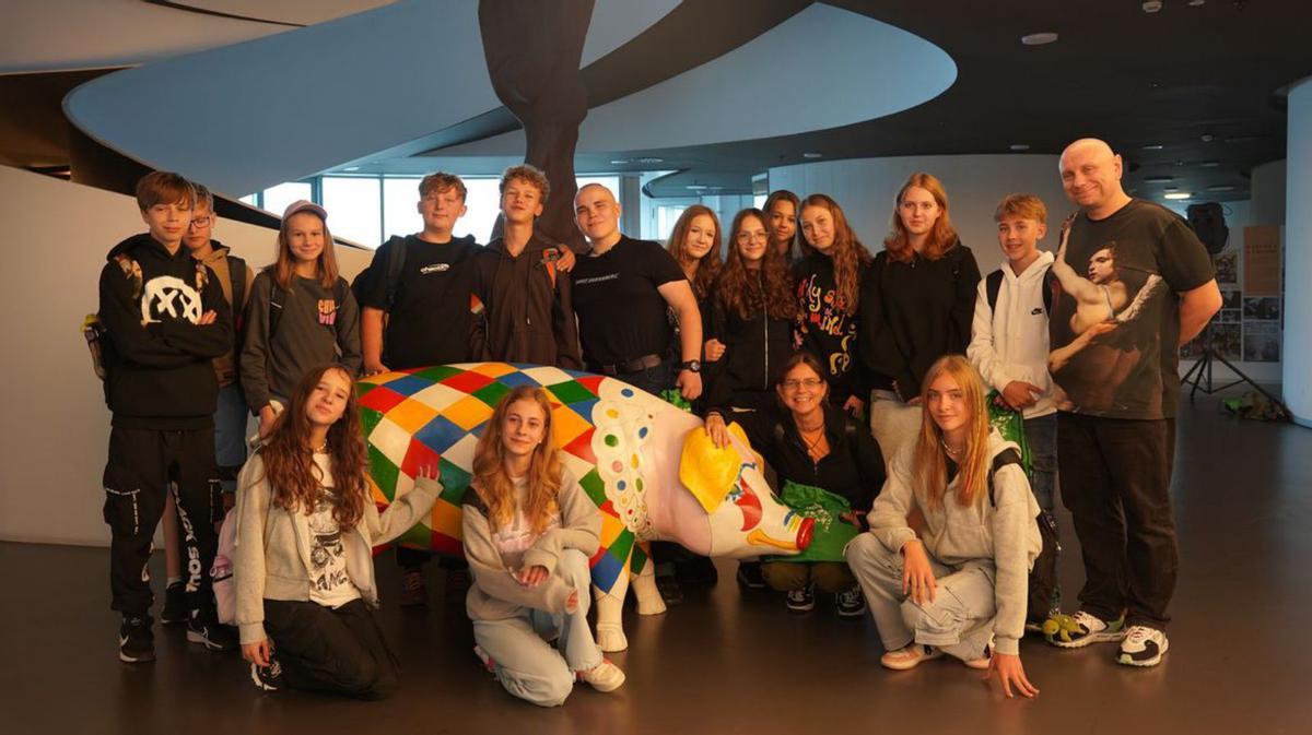 El María Inmaculada visita Estrasburgo y la expedición polaca, Lalín ...