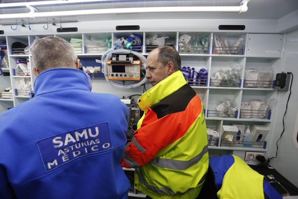 Así trabaja el SAMU del Hospital San Agustín de Avilés