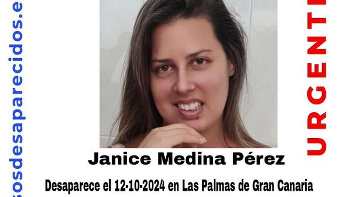 SUCESOS DESAPARECIDA | Activado el operativo de búsqueda de Janice ...