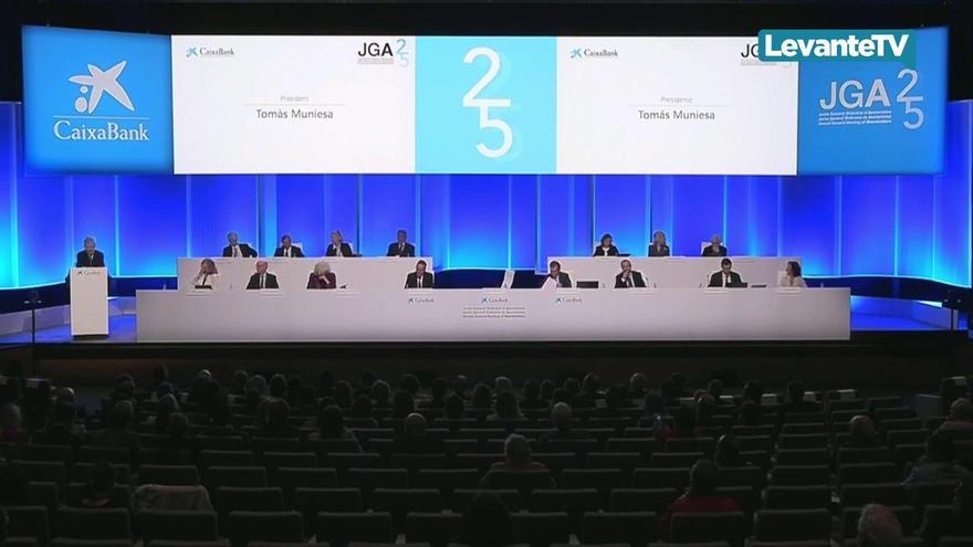 Junta General de Accionistas de Caixabank en Valencia