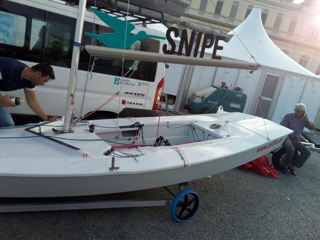 Snipe, el velero que conquistó España desde Vigo