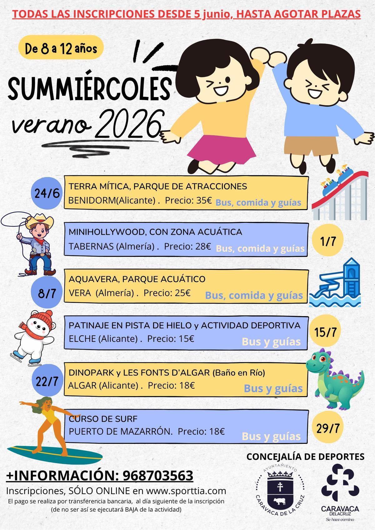 Deportes verano Caravaca | Caravaca adelanta la apertura de sus ...