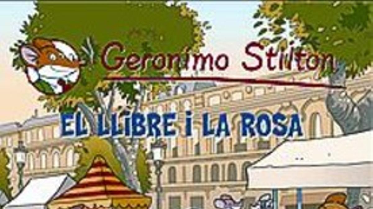 Geronimo Stilton explica Sant Jordi